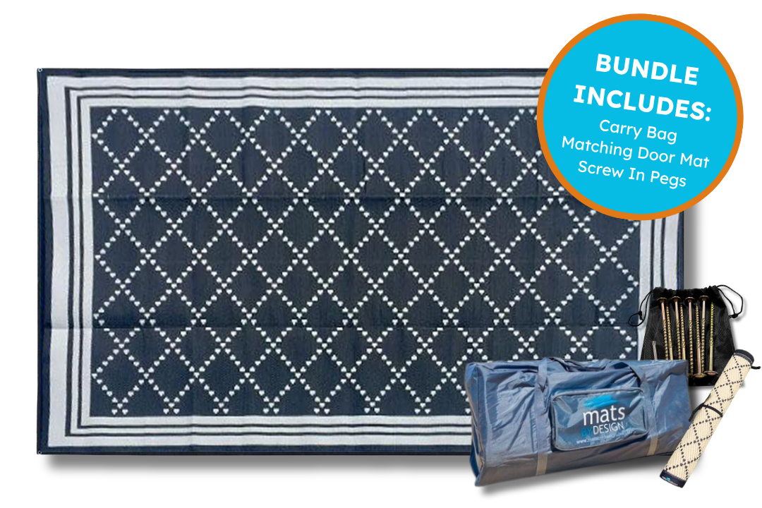 5m Mat Bundle | Recycled Outdoor Caravan Camping Awning Floor Mat ...